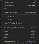 Generar getters y setters en PHP de forma automática con VSC