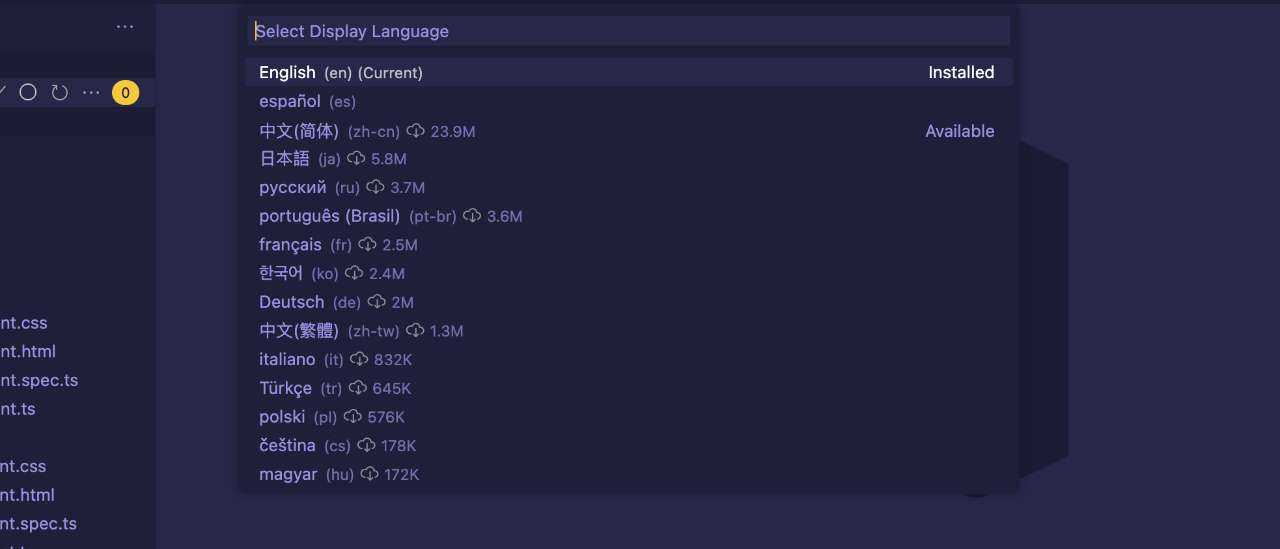 Cómo cambiar el idioma de Visual Studio Code